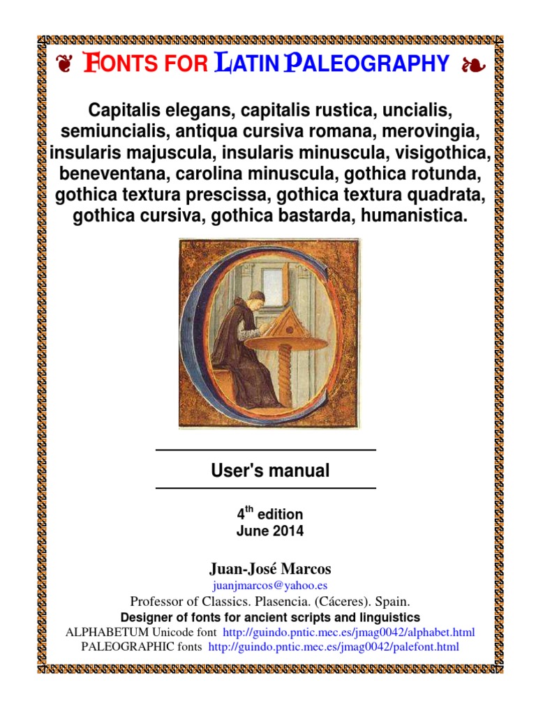 Latin Paleography PDF | PDF | Palaeography | Calligraphy