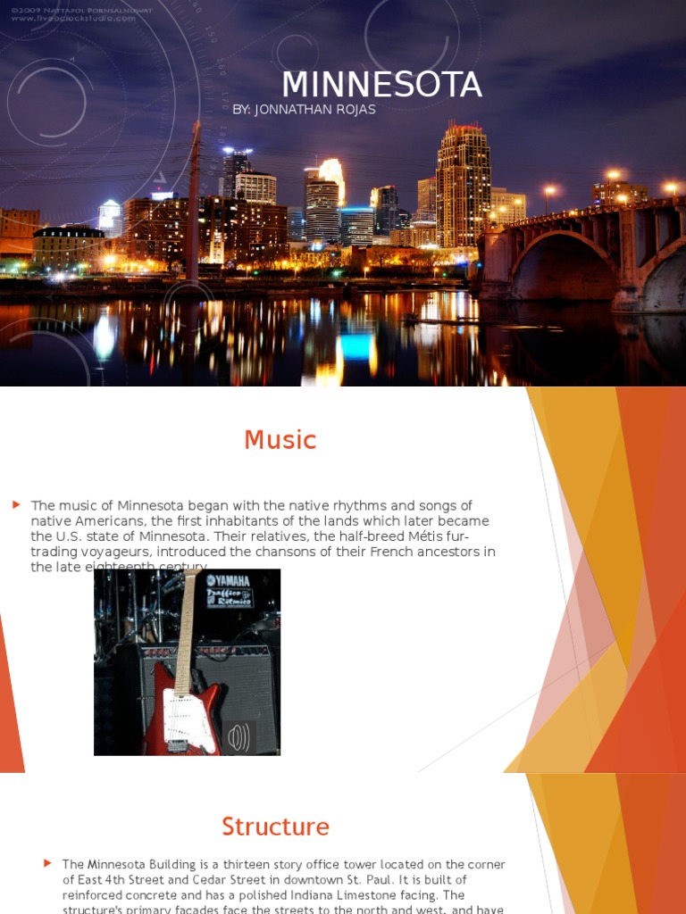 Minnesota's Culture: Music, Sports, Dance | PDF