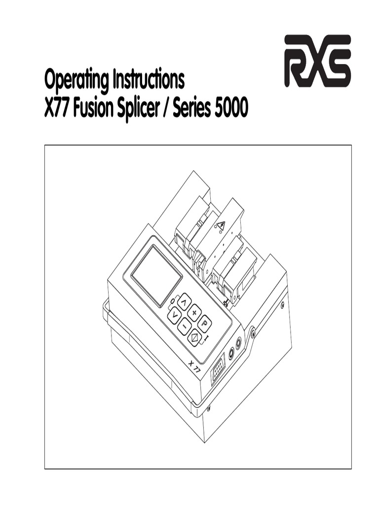 Siecor x77 RXS | PDF | Optical Fiber | Electrical Connector