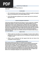 5e Lesson Plan (Science) | PDF | Recycling | Educational Assessment