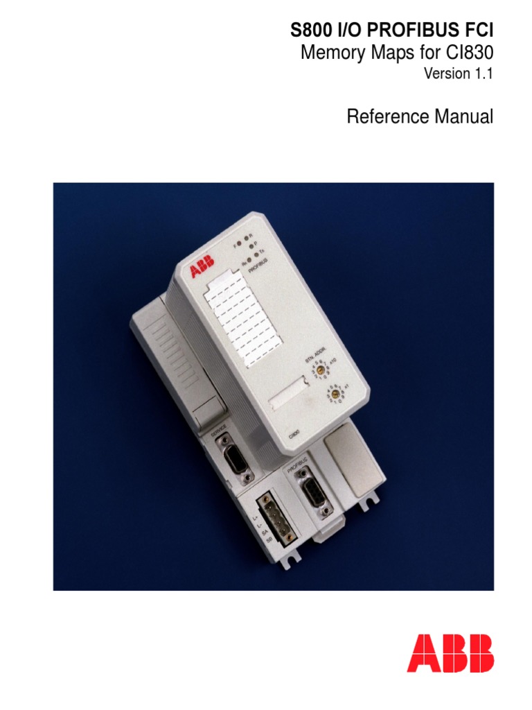Ci 830 Memorymap | PDF | Parameter (Computer Programming) | Input/Output