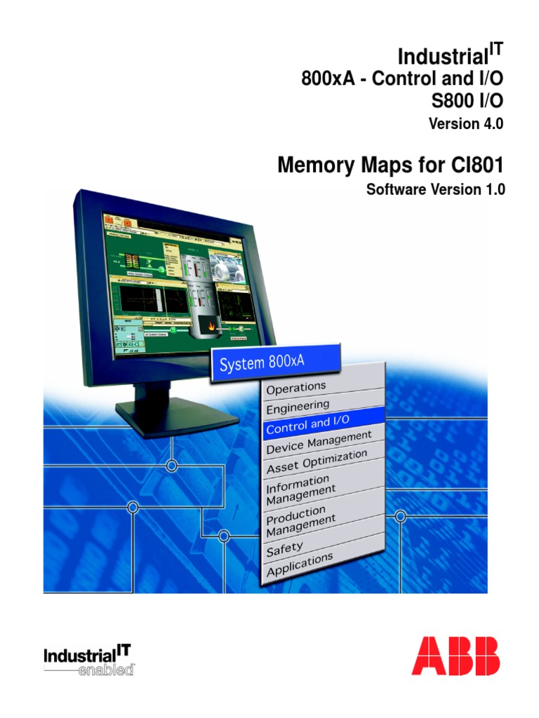 S800 CI801MemMap | Download Free PDF | Input/Output | Parameter (Computer Programming)