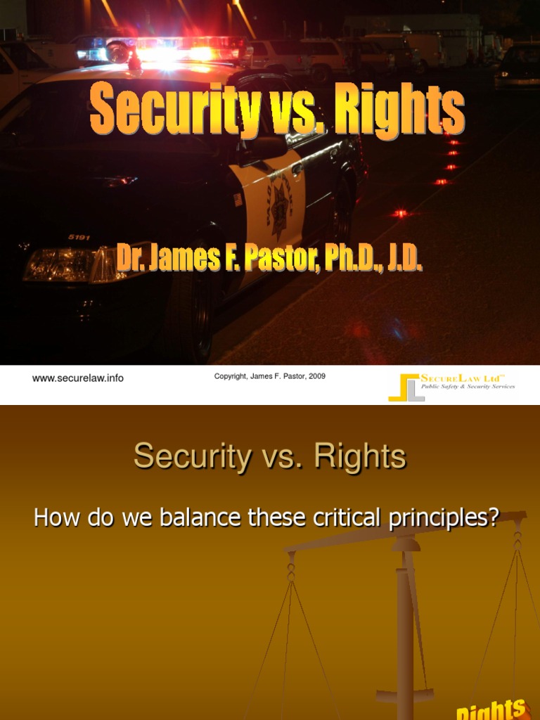Security vs. Rights | PDF | Public Sphere | Social Institutions