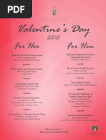 3 Course Dinner Menu | PDF