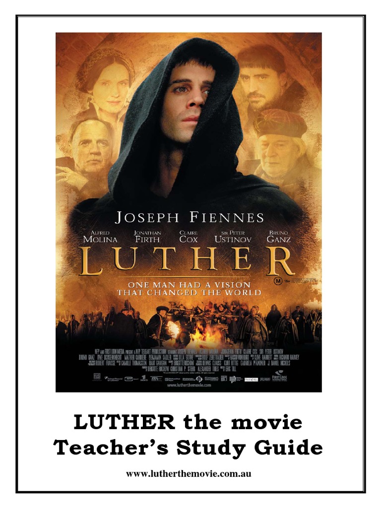Luther The Movie Study Guide | PDF | Martin Luther | Catholic Church