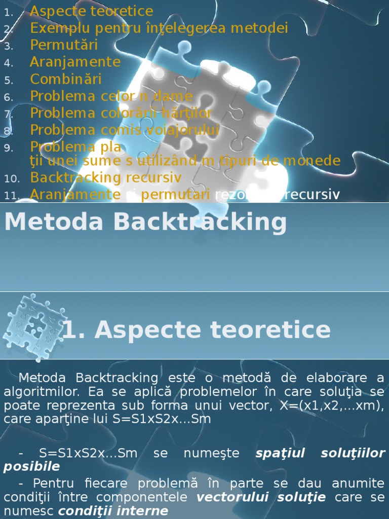 Metoda Backtracking | PDF