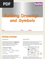 Building Drawing Basics & Symbols | PDF | Drawing | Civil Engineering