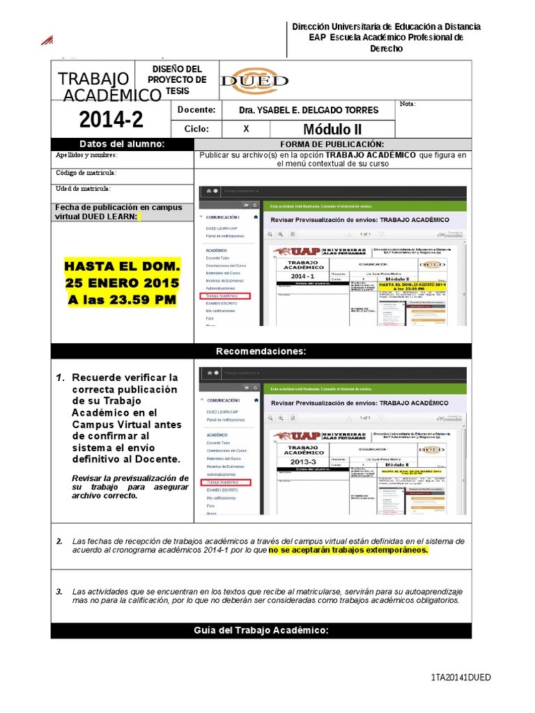 Formato Ta-2014 - 2 Modulo II | PDF | Minería | Perú