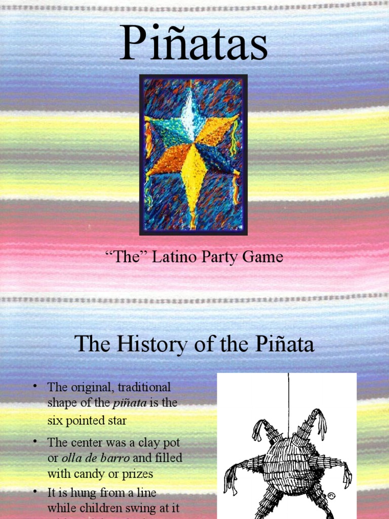 Piñatas: "The" Latino Party Game | PDF | Leisure