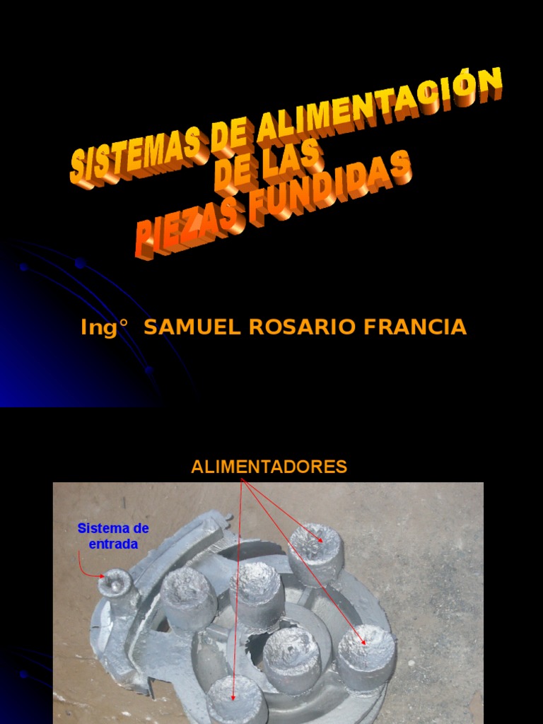 Diseño De Alimentadores En Fundición Pdf Congelación Aluminio