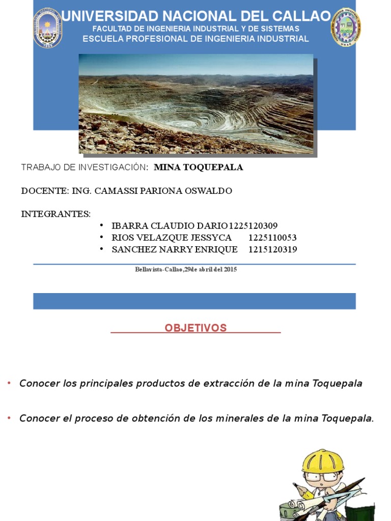 Mina de Toquepala | PDF | Cobre | Minería