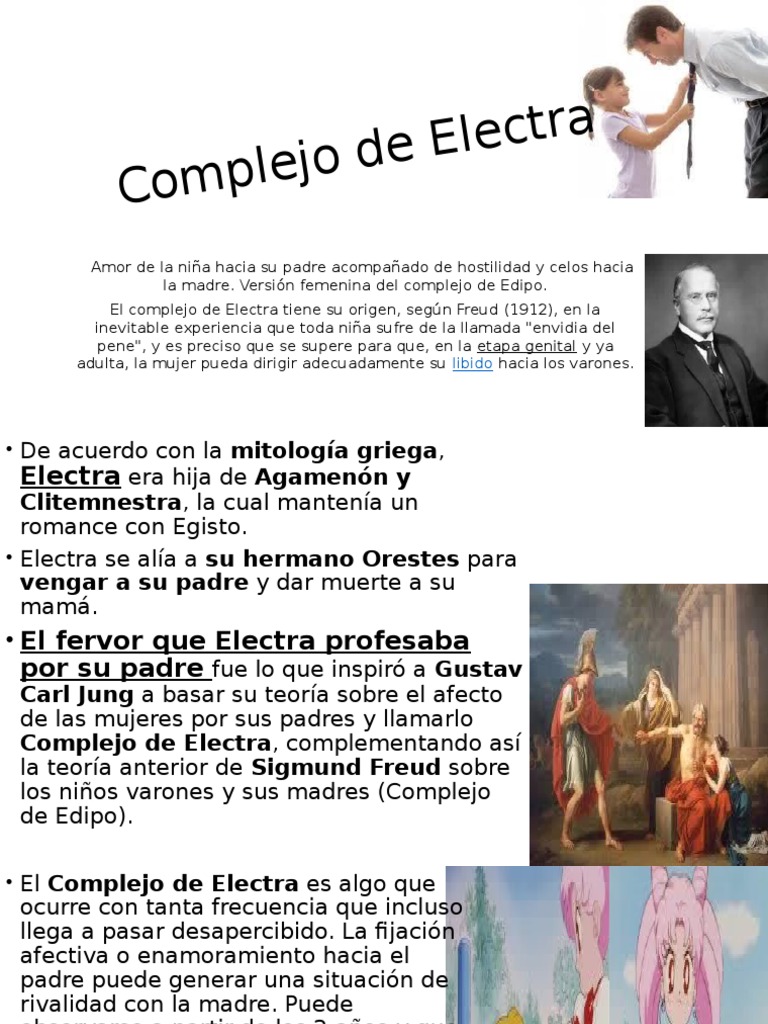 Complejo de Electra: Origen y Efectos | PDF | Complejo de Edipo | La ...