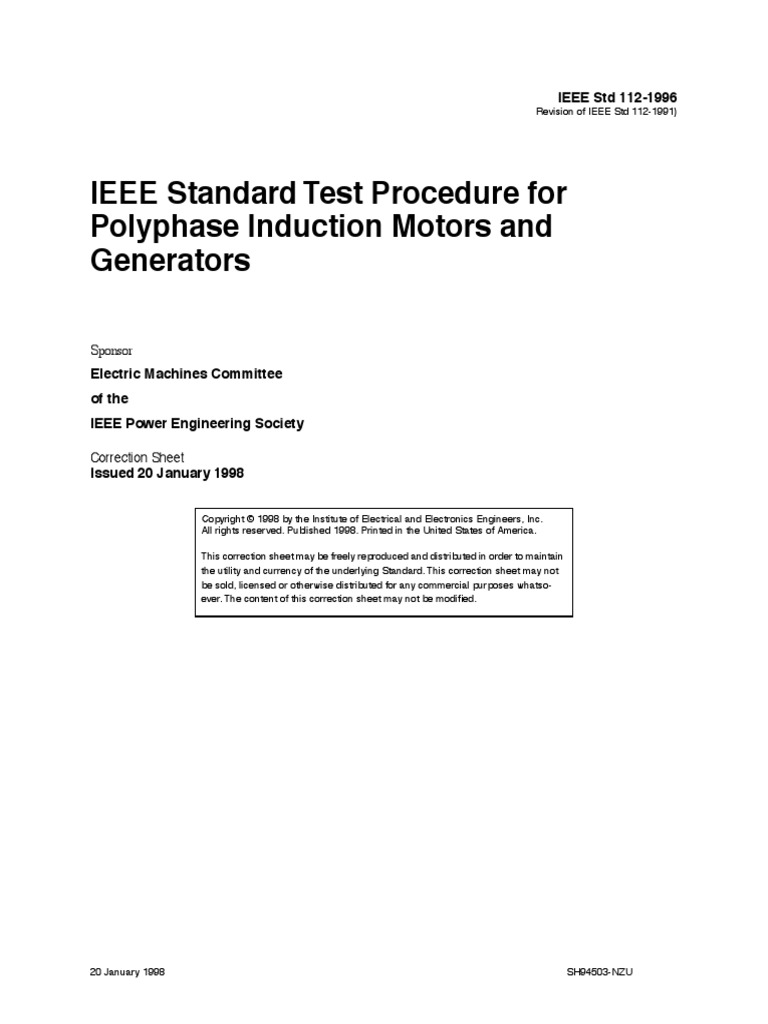 112-1996 Ieee Standard | PDF | Teaching Methods & Materials