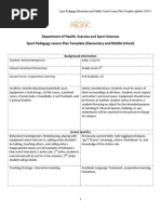 Superhero Training - PE Lesson Plan | PDF | Lesson Plan | Psychological ...