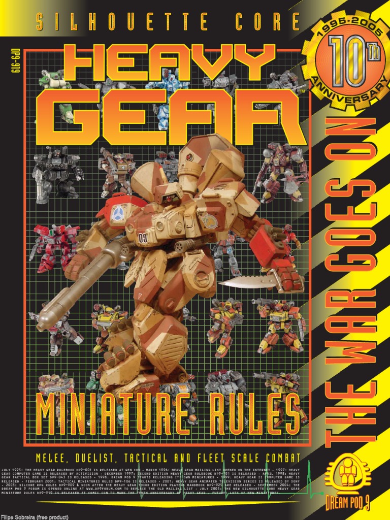Heavy Gear CoreMiniRules | PDF | Dice | Electronic Warfare