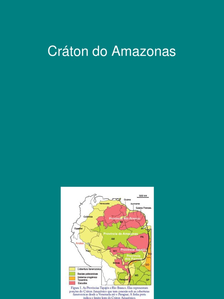 Cráton Amazônico | PDF | Estrutura da Terra | Ciências Físicas