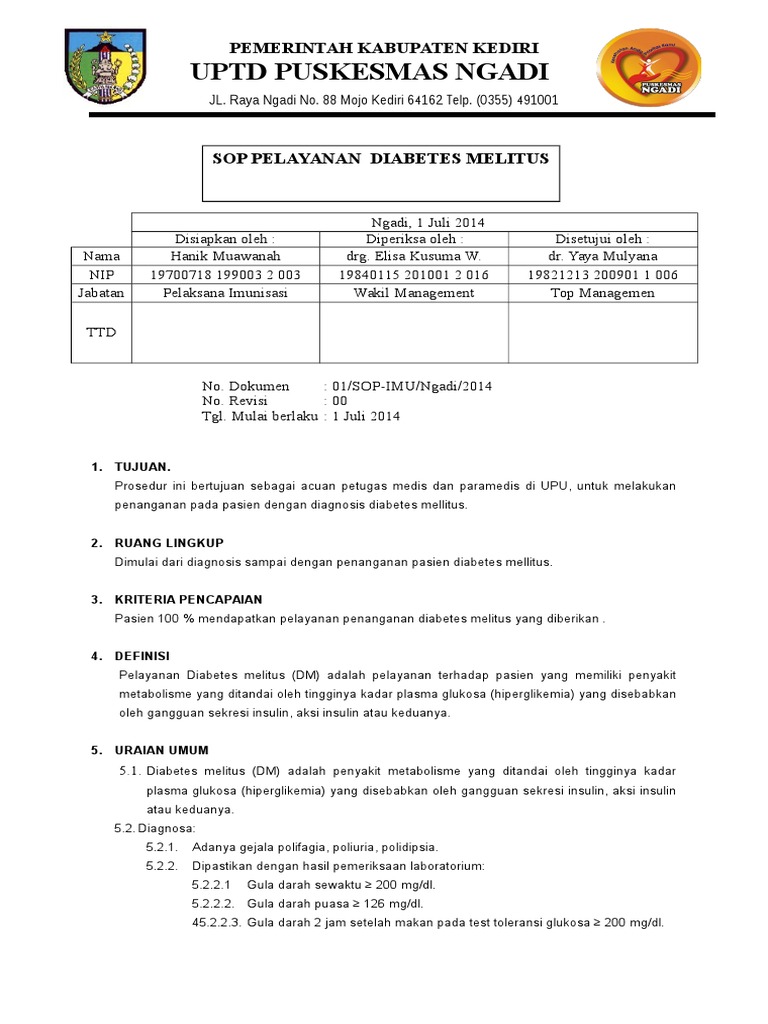 Sop DM | PDF