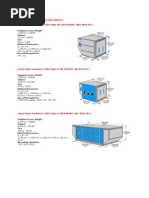 Container Specifications | PDF | Jet Aircraft | Civil Aircraft