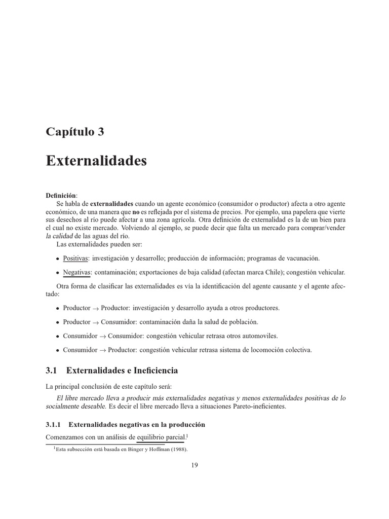 Externalidades y Bienes Publicos | PDF | Exterioridad | Excedente económico