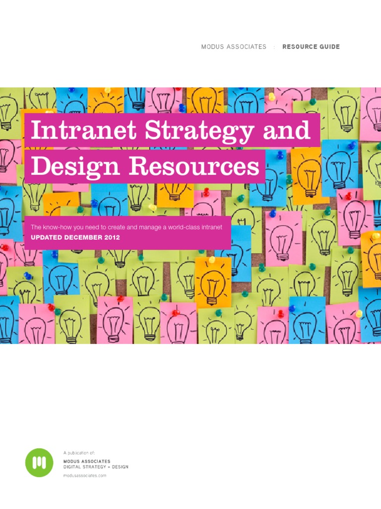 Intranet Design Resources | PDF | Usability | Digital Technology