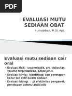 Uji Evaluasi Sediaan Semi Solid