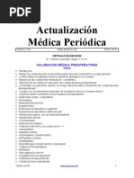 Valoración de Riesgo Quirúrgicos (Asa, Nyha | PDF | Diabetes | Trombosis