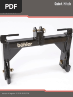 3-Point Hitch Dimensions | PDF | Tractor | Wheeled Vehicles
