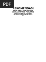 Tabel RDA PD Anak | PDF