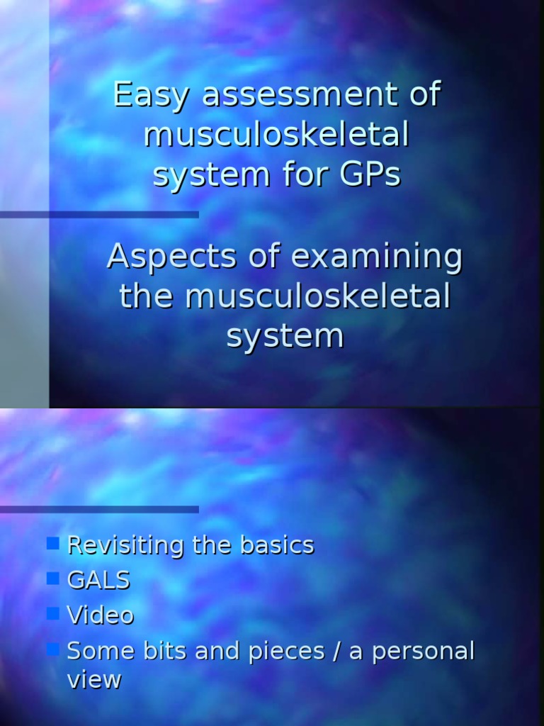 Musculoskeletal Examination | PDF | Foot | Anatomical Terms Of Motion