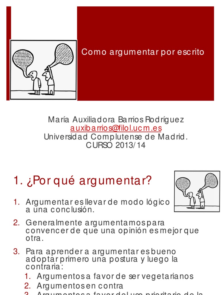 Estrategias para argumentar eficazmente | PDF | Falacia | Argumento