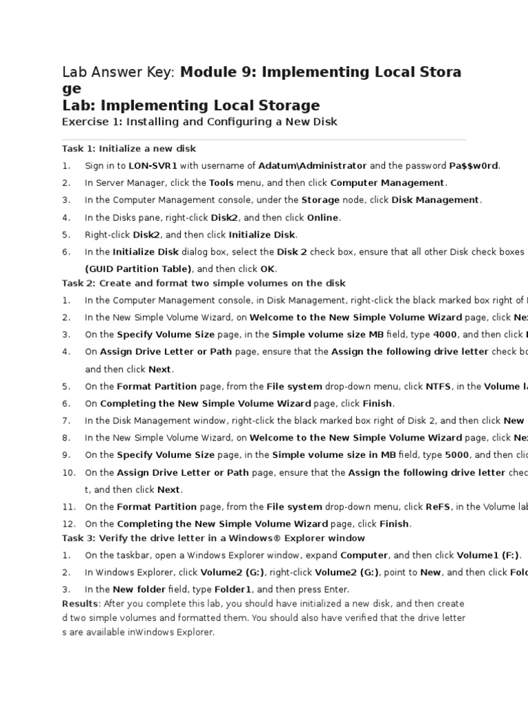Ge Lab: Implementing Local Storage | PDF | Microsoft Windows | Computer Engineering