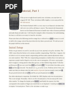 TI-84 Plus Finance Calculator Guide | PDF | Internal Rate Of Return ...