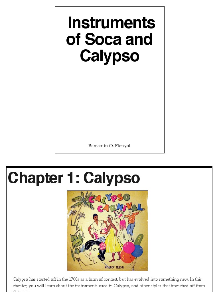 Instruments of Soca and Calypso | PDF | Musical Instruments | French Horn