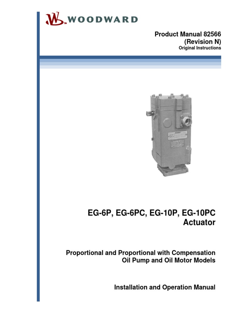 Product Manual 82566 (Revision N) : EG-6P, EG-6PC, EG-10P, EG-10PC ...
