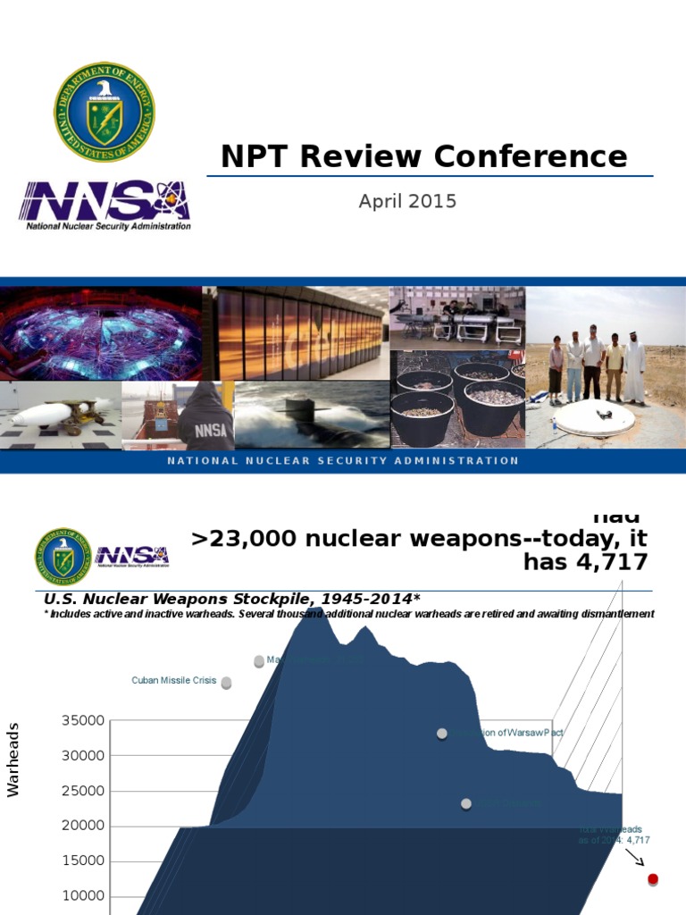 NPT Review Conference: April 2015 | PDF | Enriched Uranium | Nuclear ...