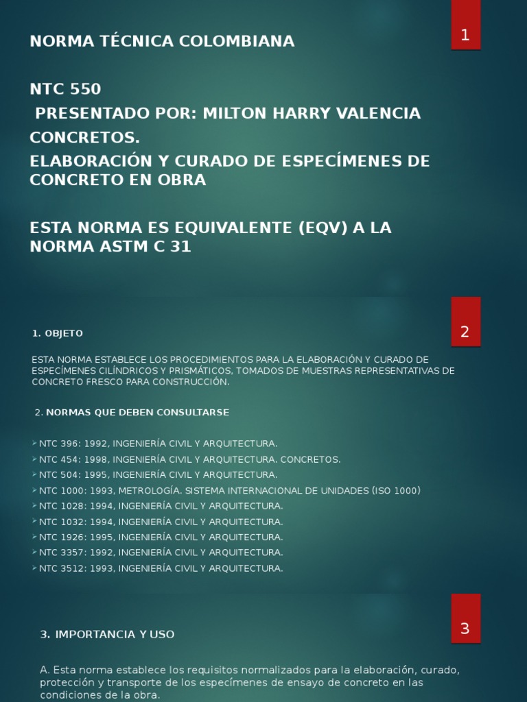 NTC 550 | PDF | Ingeniero civil | Agua