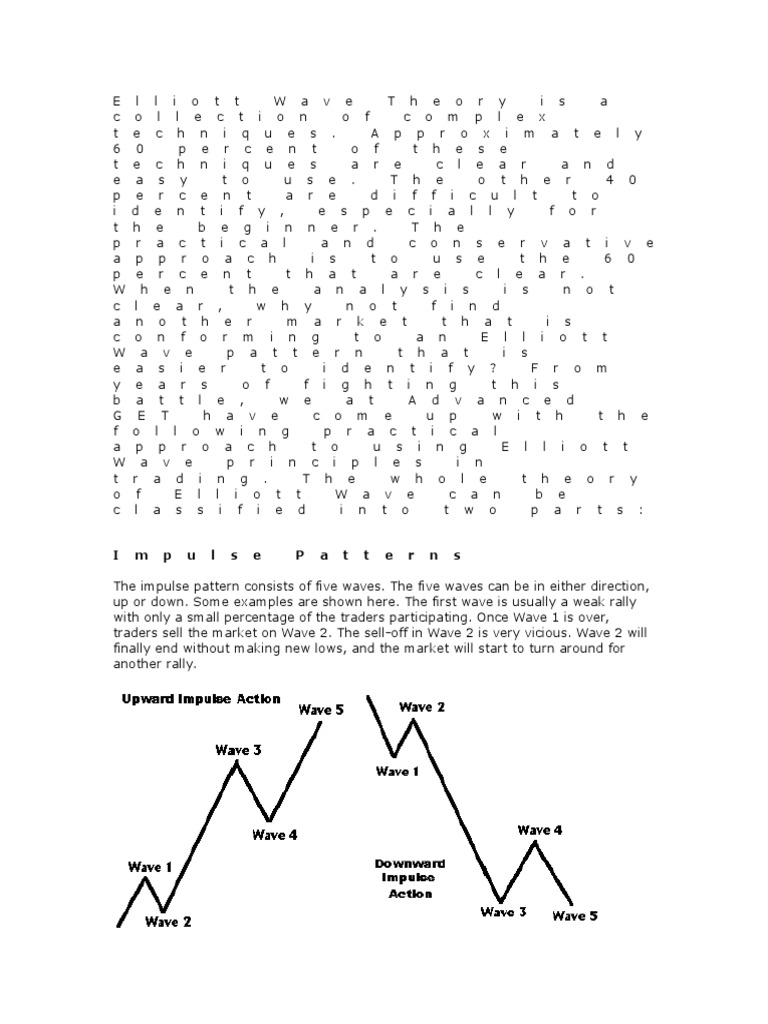 Elliott Wave Theory Is A Collection of Complex Techniques | PDF ...