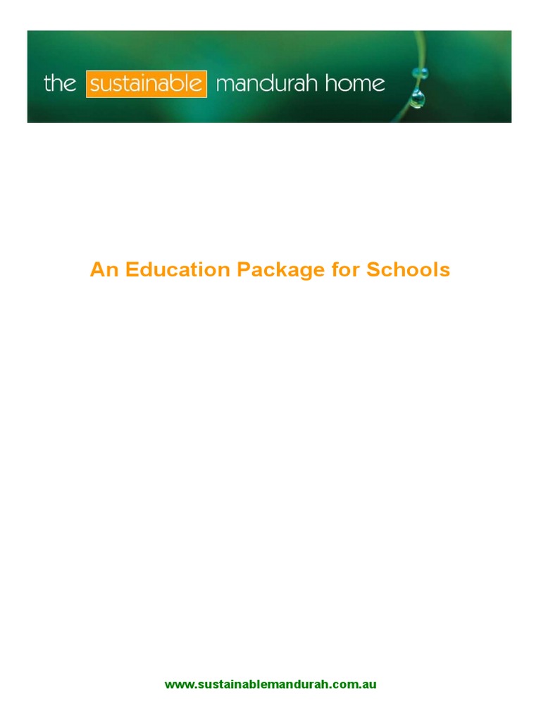 An Education Package For Schools | PDF