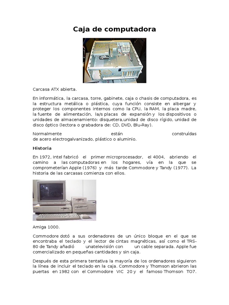 Case de Computadora | Descargar gratis PDF | Arquitectura de ...