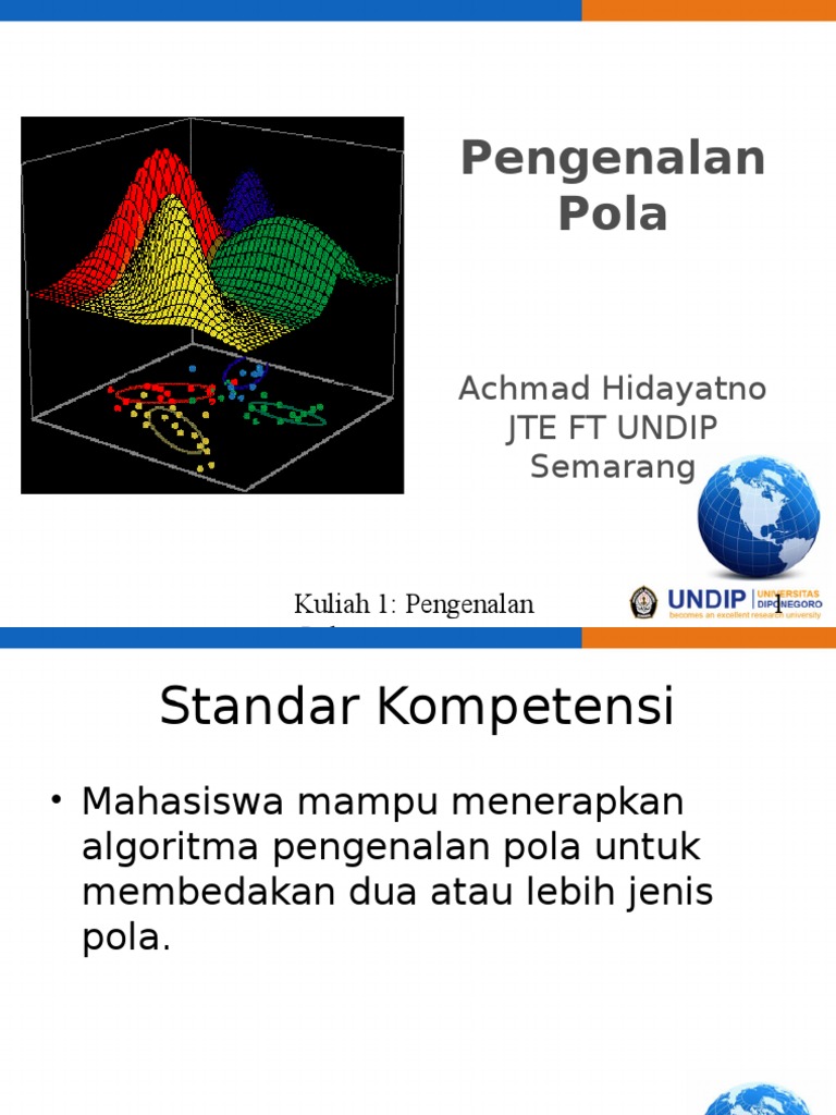 Kuliah 1 Pendahuluan | PDF | Statistical Classification | Artificial Intelligence
