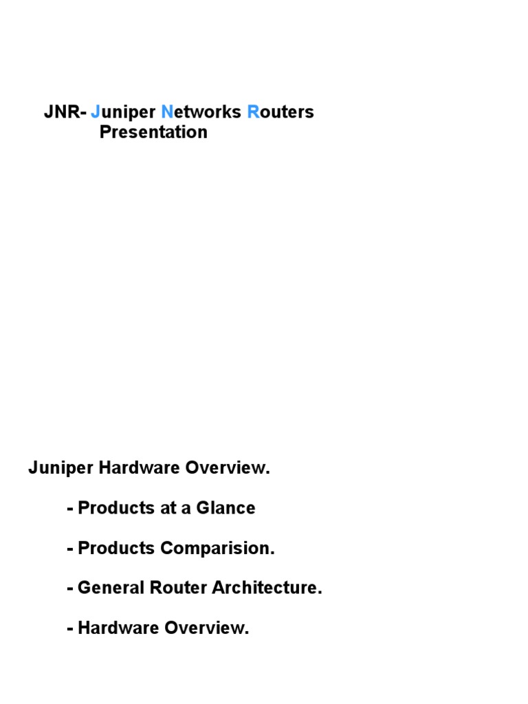 Juniper | PDF | Command Line Interface | Router (Computing)
