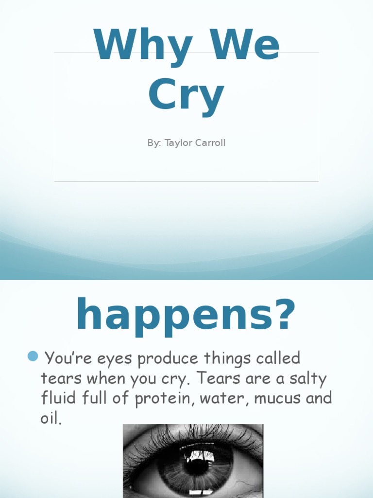 Understanding Tears for Kids | PDF