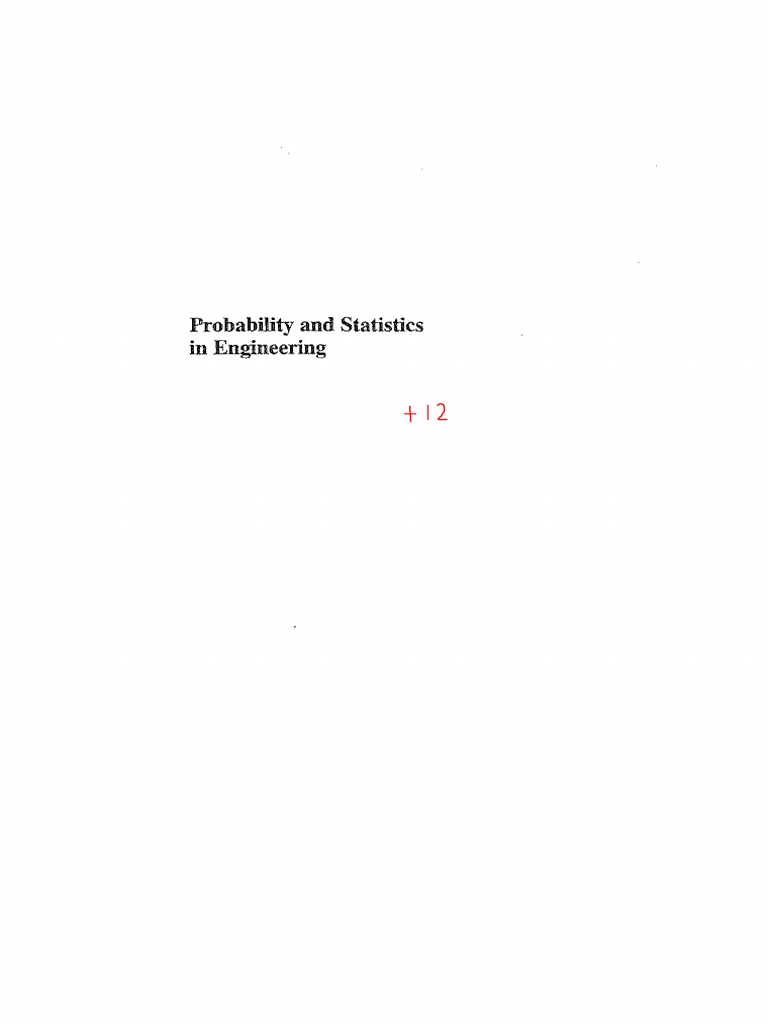 Probability and Statistics in Engineering by William W. Hines, Douglas ...
