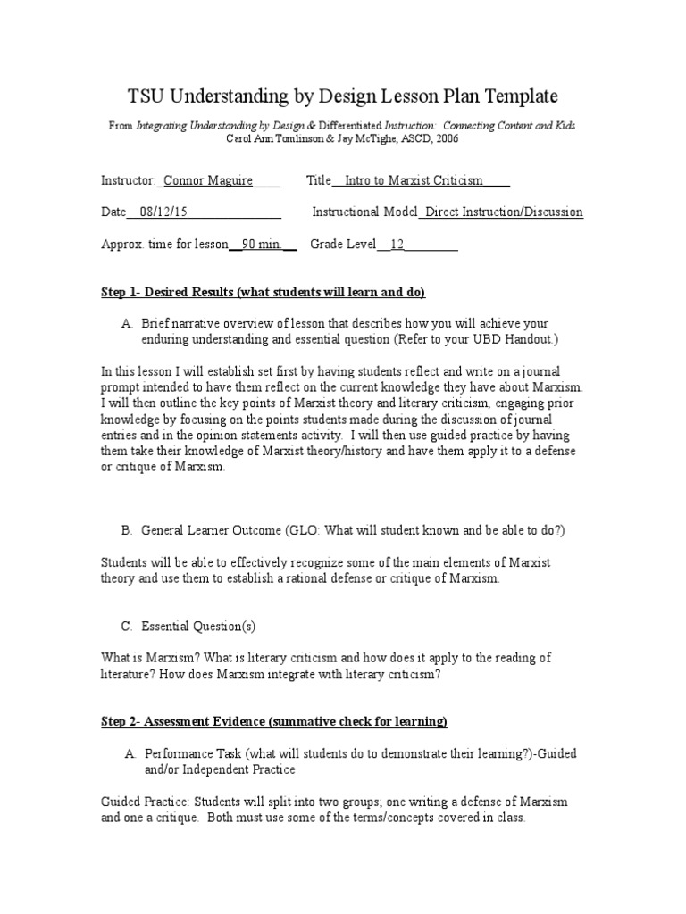 Intro to Marxist Literary Criticism | PDF | Epistemology | Applied ...