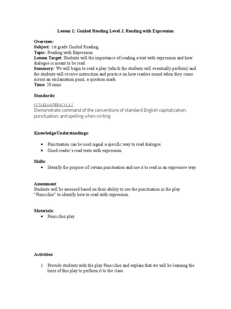 Demonstrate Command of The Conventions of Standard English ...