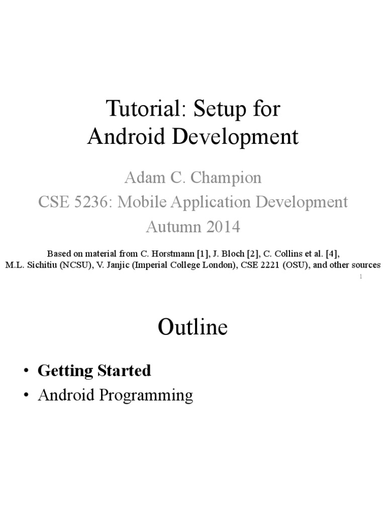 Android Studio | Download Free PDF | Computing Platforms | Operating ...