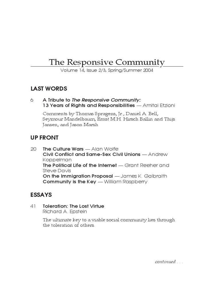 The Responsive Community Journal Download Free Pdf Same Sex