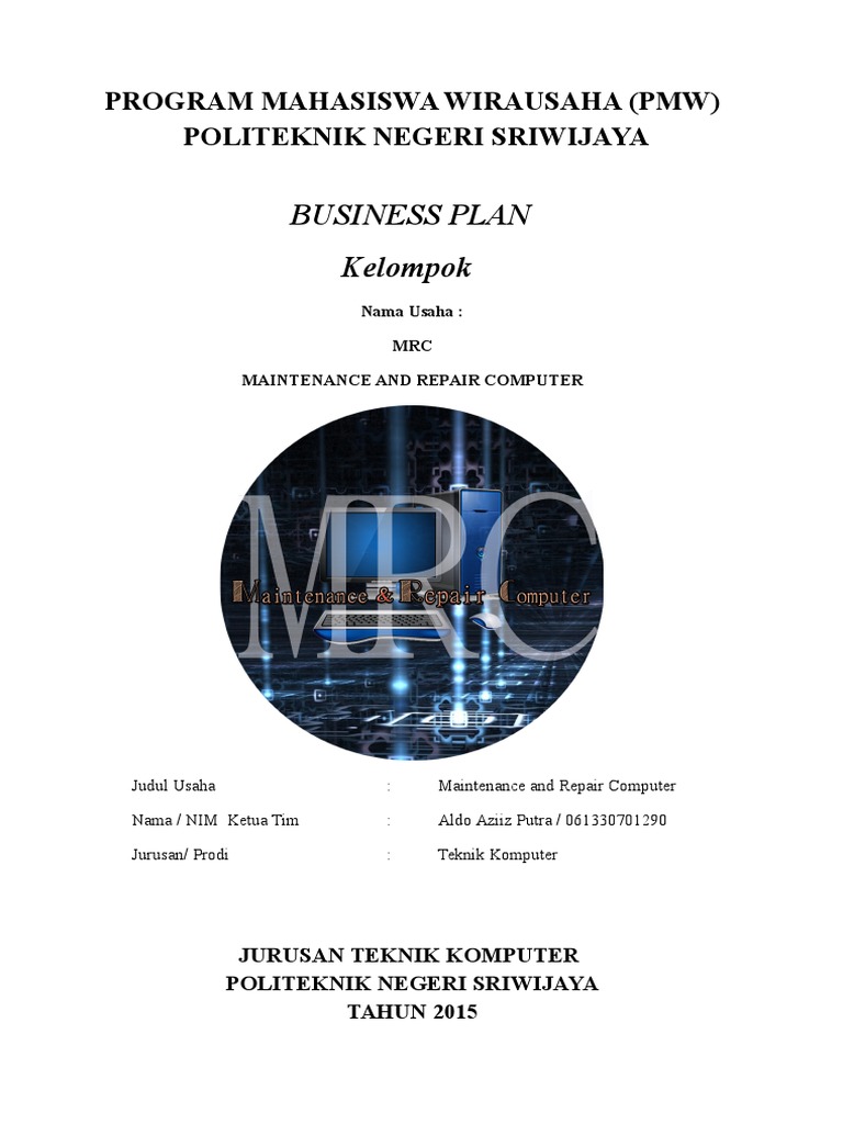 Contoh Proposal PMW | PDF | Bisnis