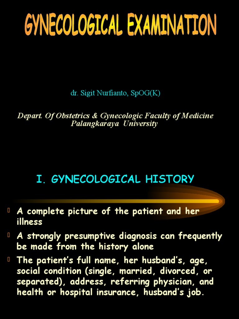 Gynec Exam | Menstruation | Vagina