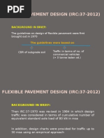 Flowchart Flexible Pavement Design | PDF